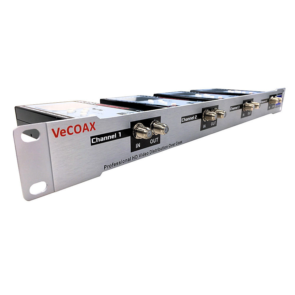 VECOAX RACK-4 Professional FOUR Channels HDMI RF Modulator for HD to ...